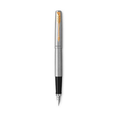 PARKER Jotter Ballpoint Pen & Pencil Set - Stainless Steel